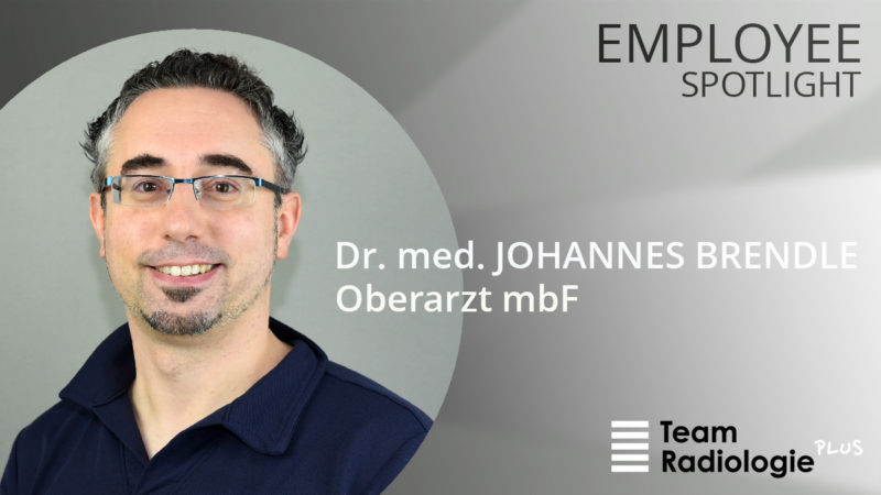 Beförderung: Dr. med. Johannes Brendle - Team Radiologie Plus
