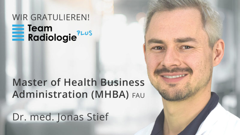 MHBA für Dr. med. Jonas Stief - Team Radiologie Plus